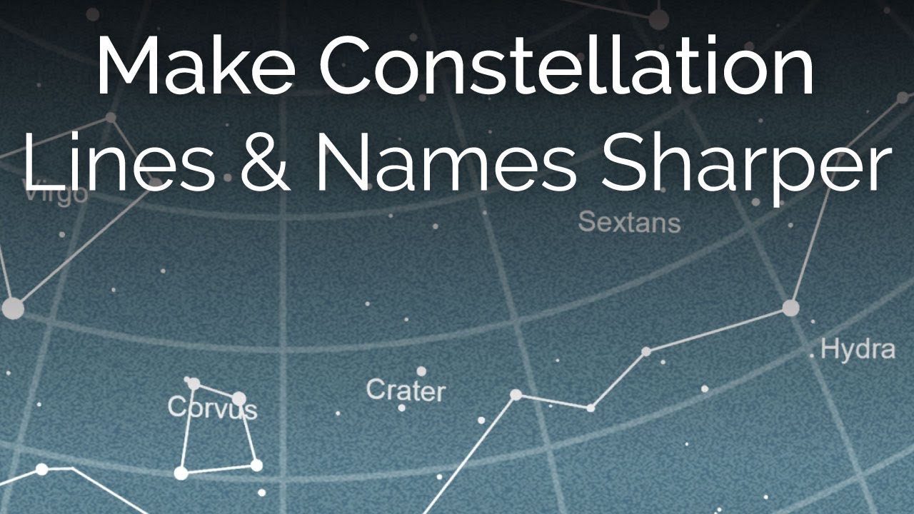 Starmap Poster Creator - Improve Line Sharpness