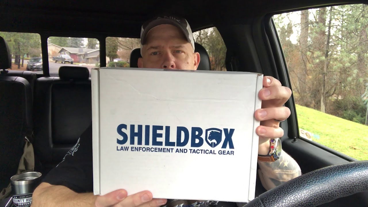 The Shield Box subscription tactical gear!!