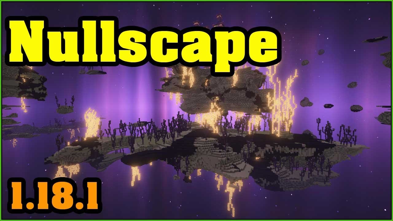 Nullscape Mod 1.18.1 Download - How to install it for Minecraft PC
