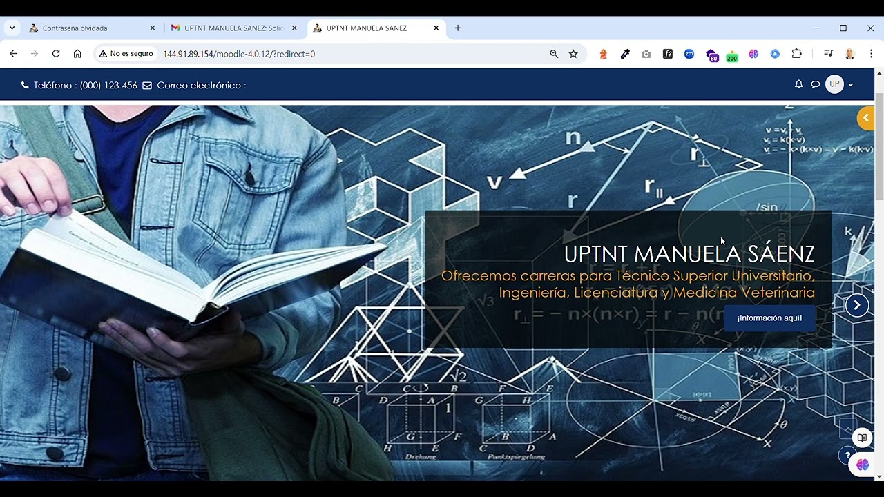 01.-  Tutorial para validad usuario en Aula Virtual en UPTNTMS