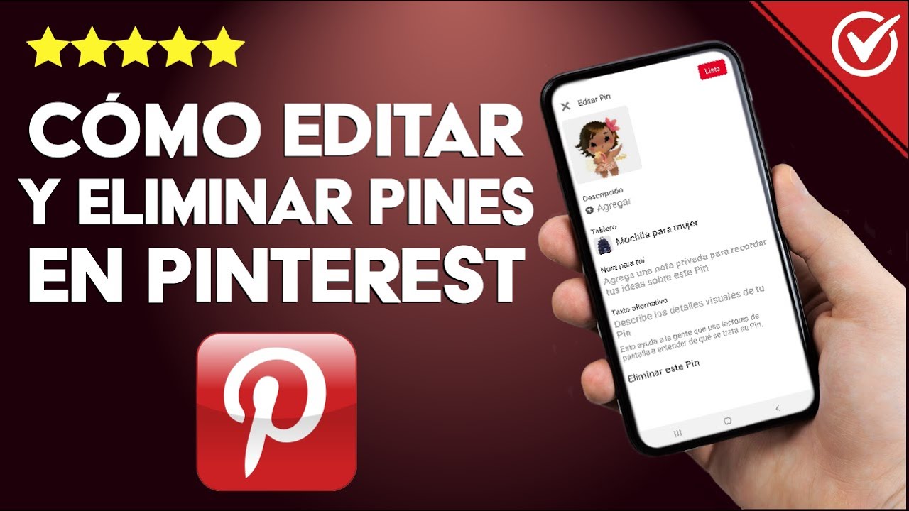 Cómo Editar y Eliminar Pines de Pinterest - Guía para Gestionar tus Pines