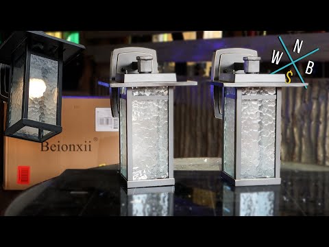 Beionxii Outdoor Wall Light Sconce - Installation & Review