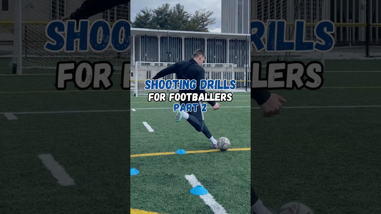 Shooting Drills For Footballers Part 2 #soccertraining #football #soccerdrills #goalscoring #soccer