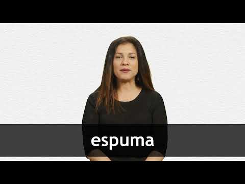 English Translation of “ESPUMA” | Collins Spanish-English Dictionary
