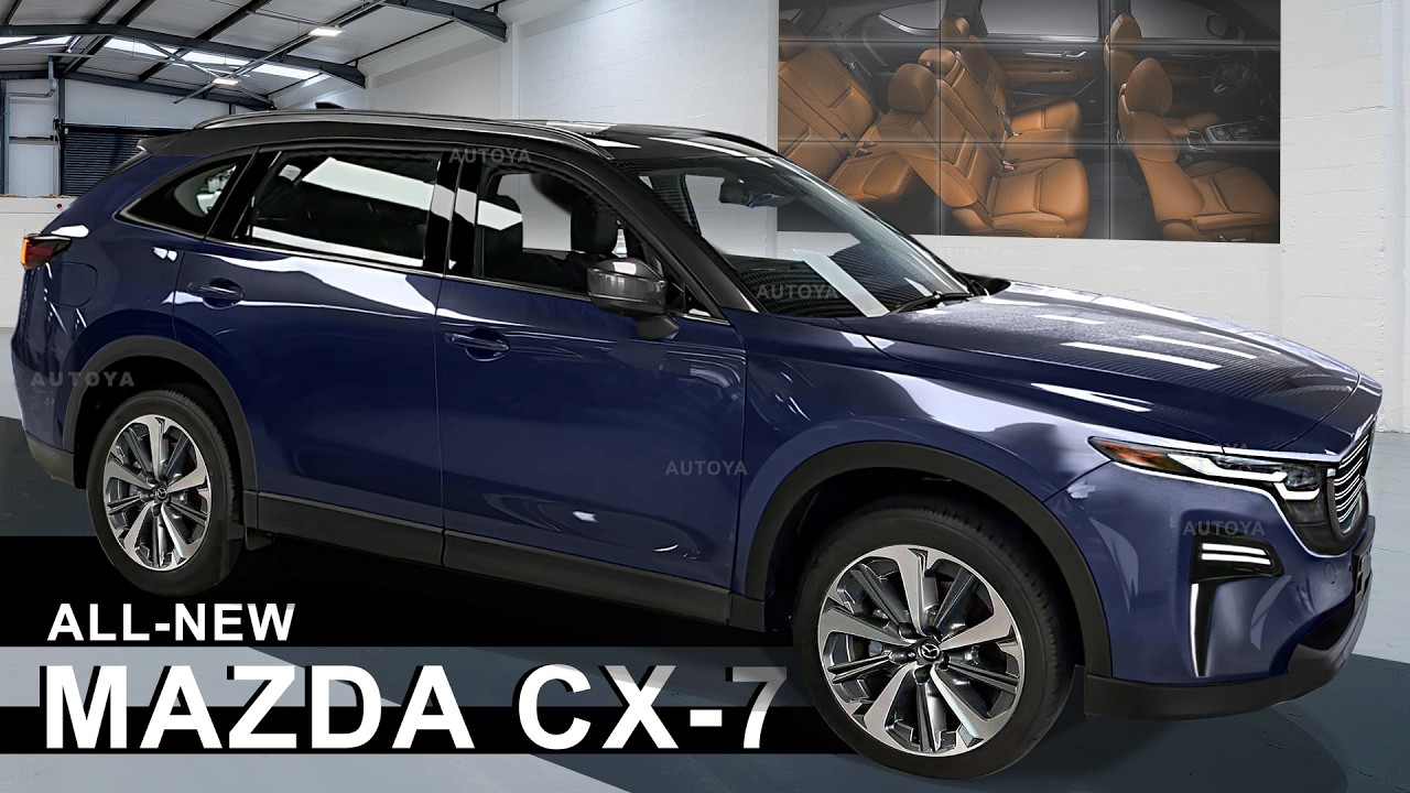 Virtual 2027 Mazda CX-7 Joins All-New 2026 CX-5 Best-Seller as Its ...