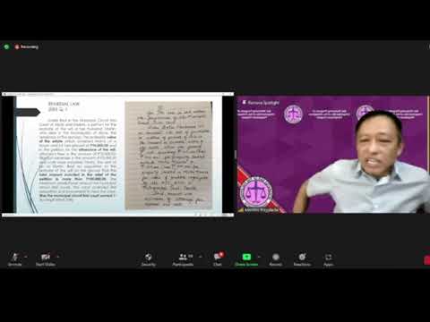 Judge Royulada Answers to Bar Questions