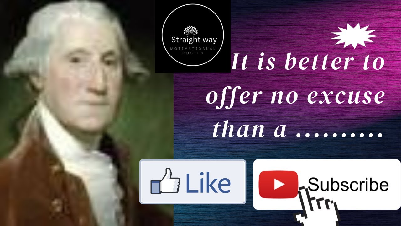 10 motivational Quotes of George Washington Quotes - BrainyQuote | Game chenger | Motivational Video