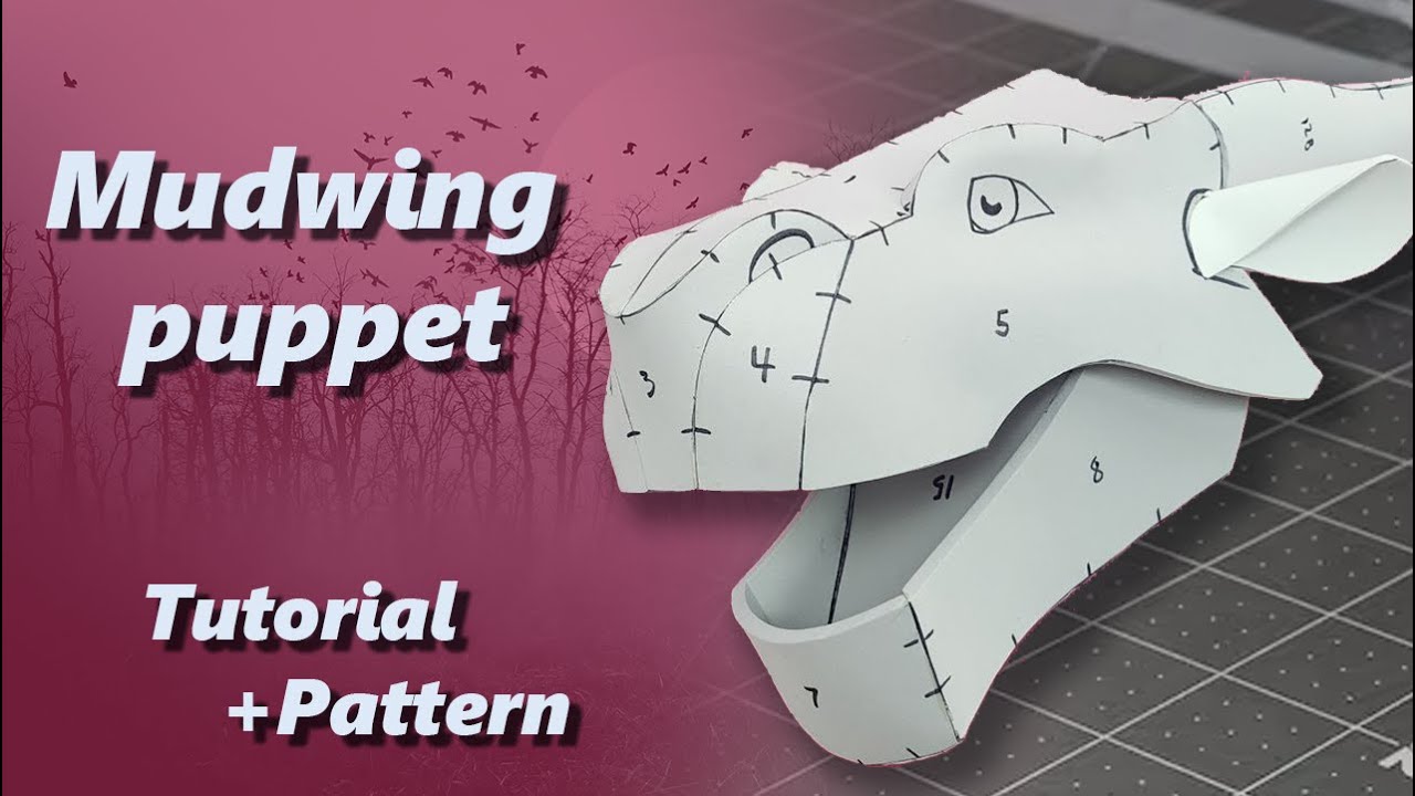 Mud Dragon Puppet Pattern