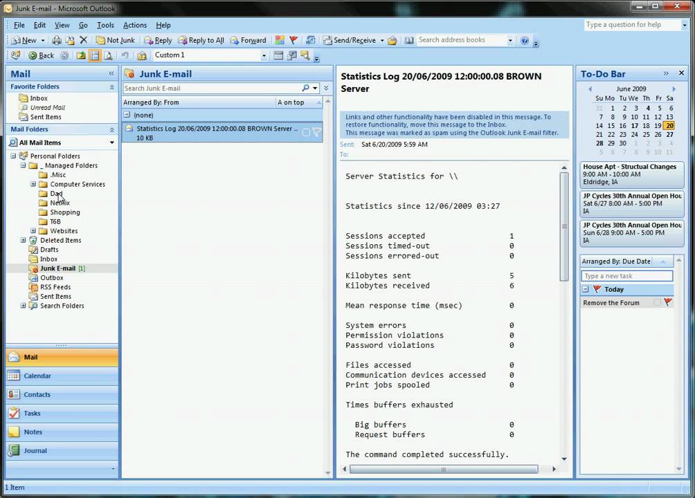 Outlook 2007 Basics