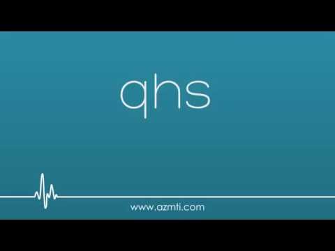 CNA Abbreviations: qhs