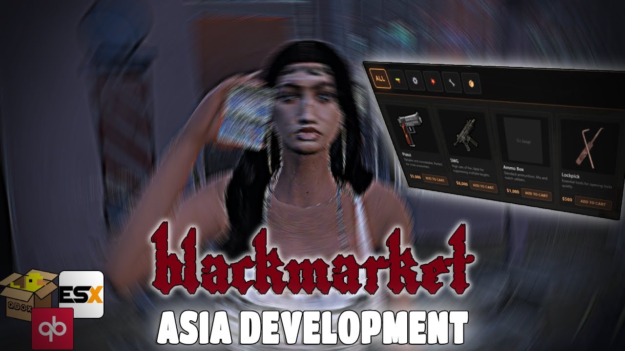 FREE Black Market Script | Fivem | QBOX/ESX
