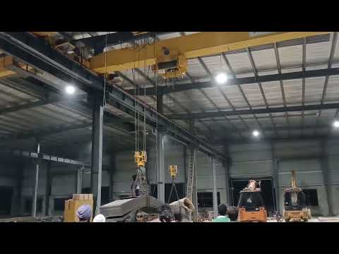 Single Girder EOT Crane | Electric Wire Rope Hoist | Overhead Crane