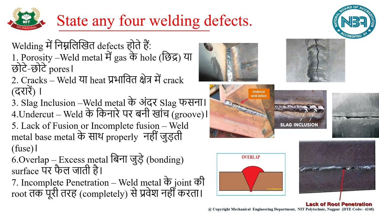 Subject: Manufacturing Technology :Unit 03: Metal Joining Processes