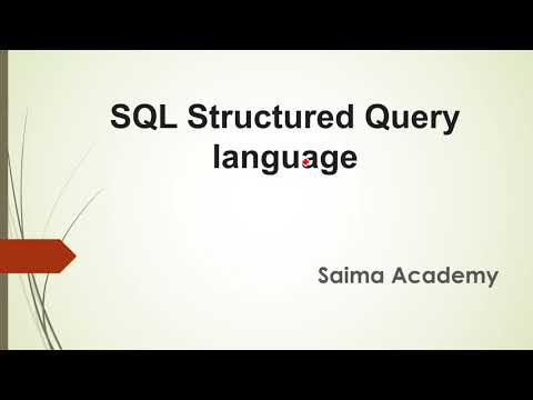 Learn What is SQL Structured Query language Urdu Hindi - Mind Luster