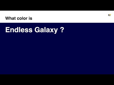 What color is Endless Galaxy ? #000044 hex color - Blue color - Warm color 000044