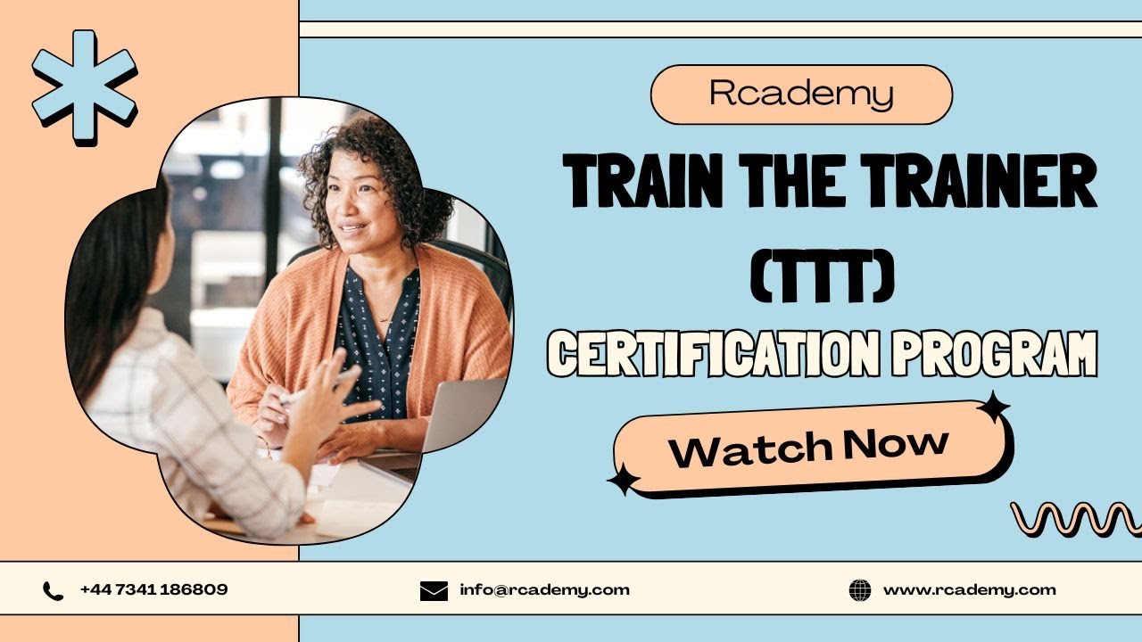 Train the Trainer (TTT) Certification Program