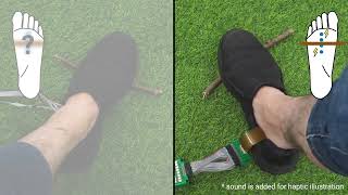 FeetThrough: Electrotactile Foot Interface that Preserves Real-World ...