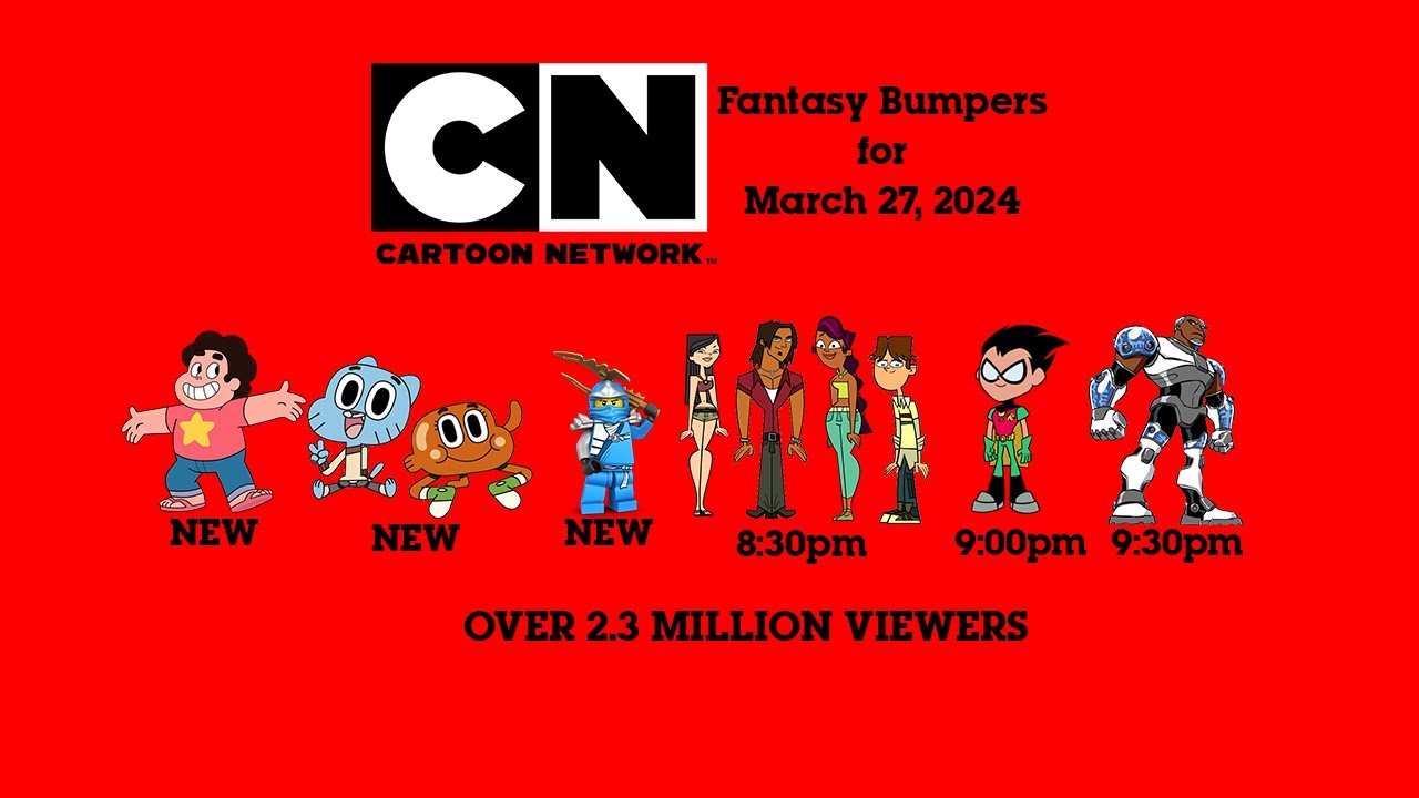 Cartoon Network Fantasy Next Bumpers for March 27, 2024