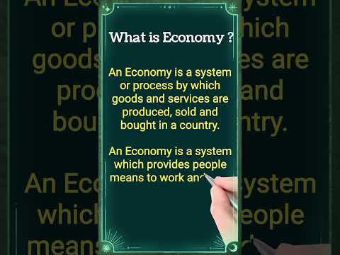 What is Economy | Easy Definition of Economy | Economy Definition | Define Economy | Economy