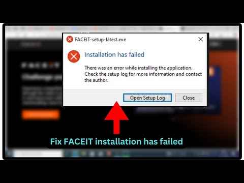 FACEIT Client Installation failed (Quick fix)