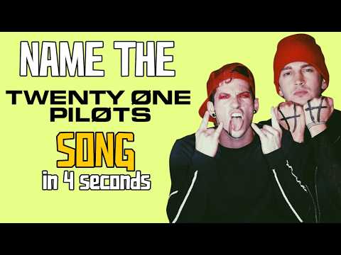 Name the Twenty One Pilots Song in 4 SECONDS (83 Songs)