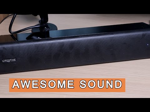 Creative Stage Air V2 USB Soundbar Unboxing, Demo & Review