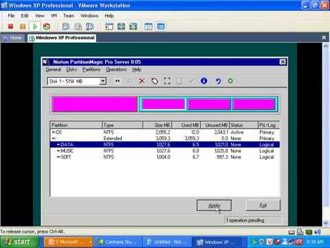 How to format a partition using Parition Magic