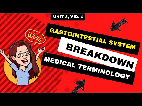 Active Learning: Medical Terminology: Gastrointestinal System Breakdown! 🏥📚 | Unit 8, Vid. 1