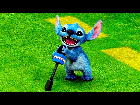 Stitch takes the field in the live action Lilo & Stitch Superbowl spot ...