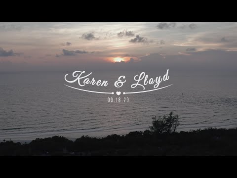 Karen + Lloyd Beach Wedding