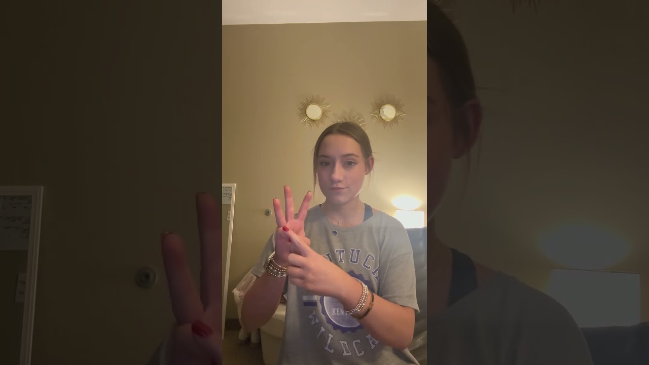 Unit 1 Soar Assignment- Record your Signing ASL 101