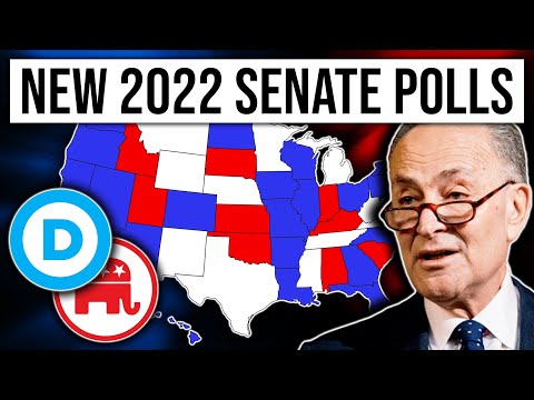 New 2022 Senate Polls + Map Projection | 2022 Election Analysis