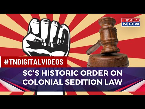 Supreme Court Puts Sedition Law In Abeyance, Directs Centre, States To Not Register New Cases