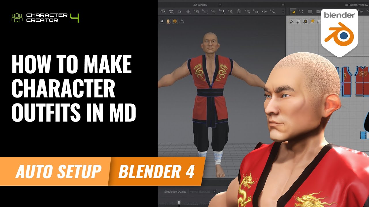 How to Make Character Outfits in Marvelous Designer - Official ...