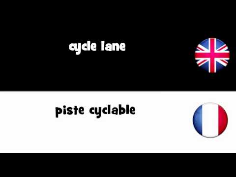 LEARN 1 FRENCH WORD = cycle lane