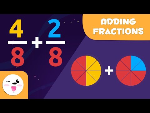 Learn How to Add Fractions - Same Denominator - Math for Kids