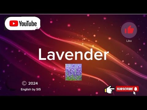 How to Pronounce "Lavender" Correctly