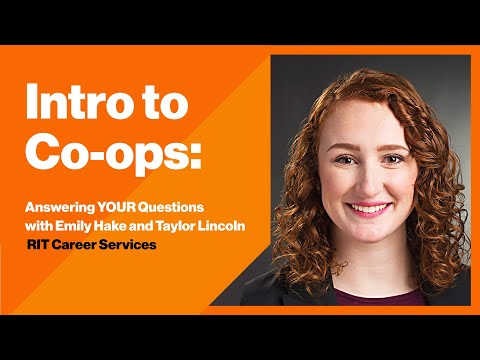 Intro to Co-ops: Answering YOUR Questions with Emily Hake and Taylor Lincoln | RIT Careers #Shorts