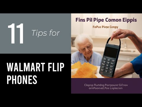 11 Tips On Walmart Flip Phones For Seniors