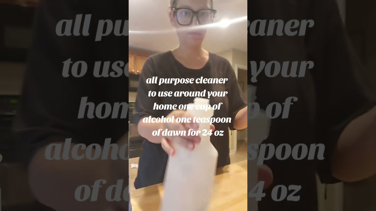 here's four ways to use rubbing alcohol to clean your home #cleaningproduct #cleaning
