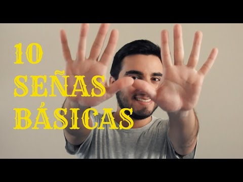 10 Señas Básicas (LSM) | Tutorial Rápido