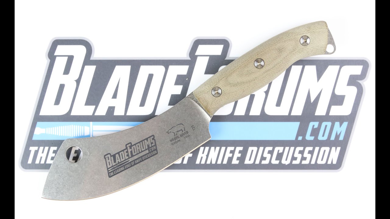 BladeForums.com 20th Anniversary Year of Giveaways - Week 19 Promo - White River Camp Cleaver