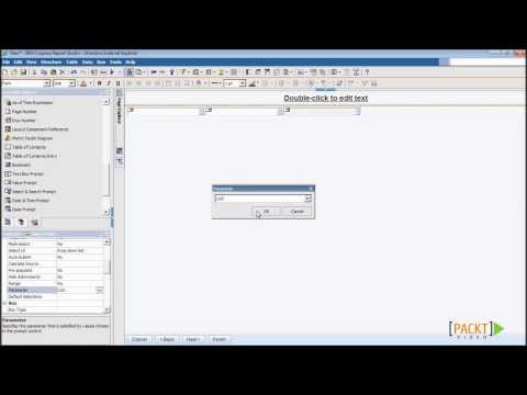 Learn IBM Cognos 10 Report Studio Tutorial Dynamically changing report columns | packtpub com ...