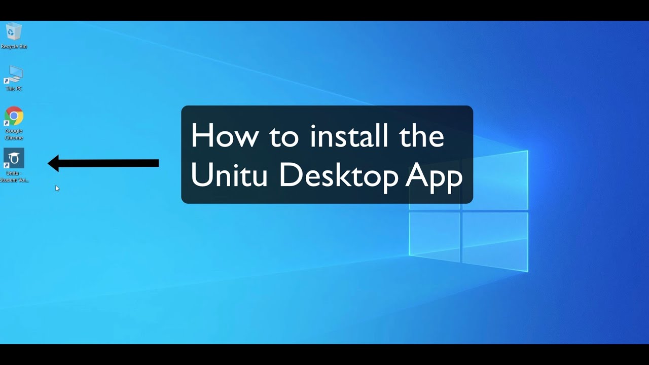How to install the Unitu desktop app