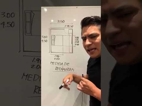 Medidas para diseñar una recámara