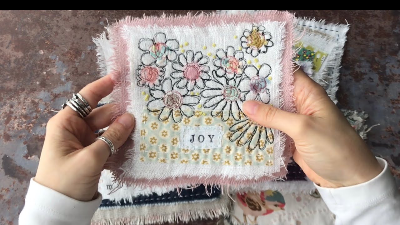 My slow stitching and creative embroidery journey - part 1