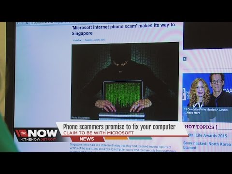 Phone scammers promise to fix your computer