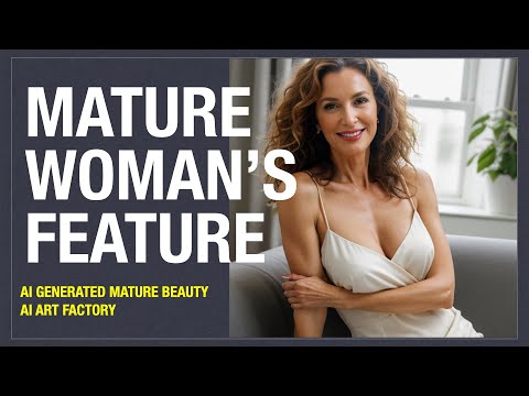 4K AI MATURE WOMAN'S FEATURE