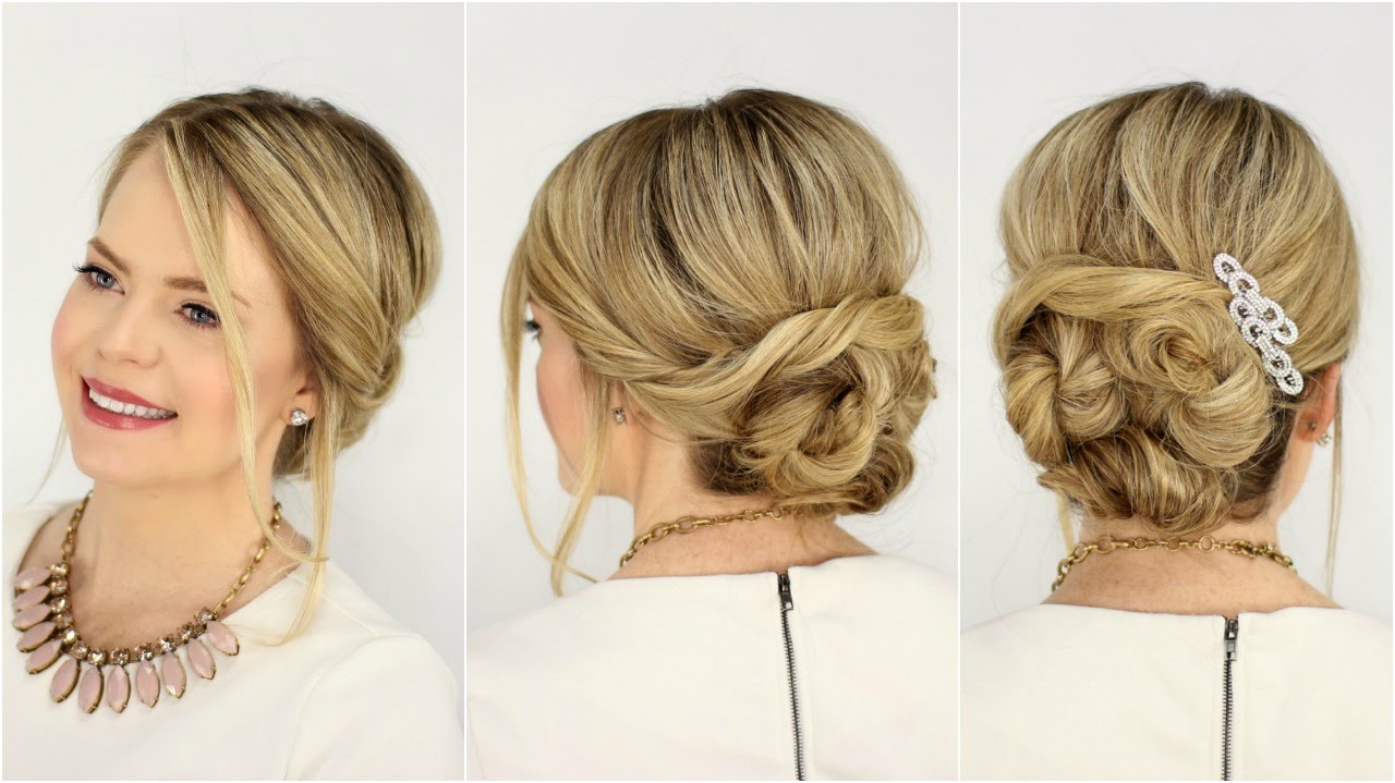 Soft Twisted Updo | Prom Hairstyle | Missy Sue