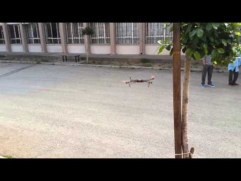 DJİ Naza v1 with CNC Made it TBS Quadrocopter
